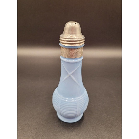Jeannette | Dining | Delphite Blue Slag Glass Pepper Shaker 6 Jeanette ...